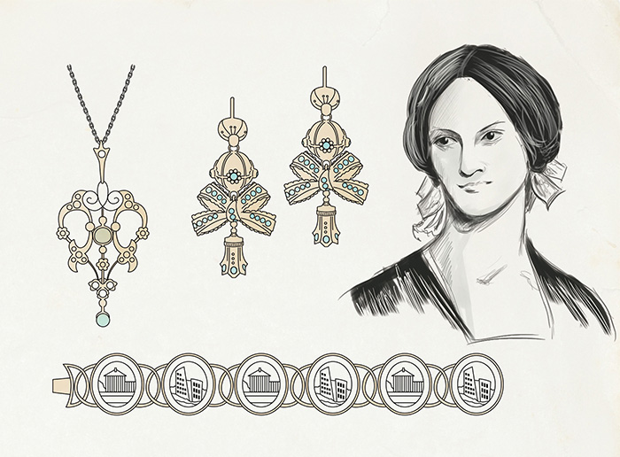 The Three Periods of Victorian Jewelry Design and Style