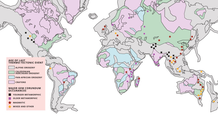 Corundum - How Do Sapphires and Rubies Form?