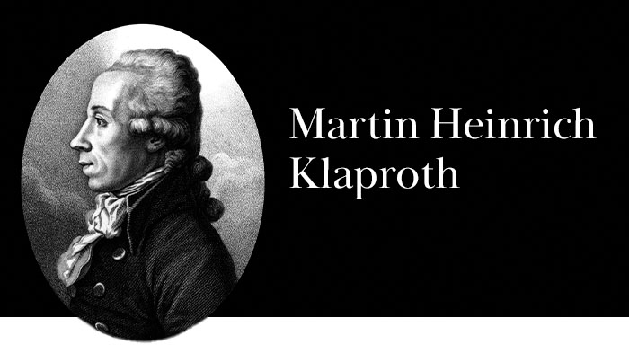 Hall of Fame: Martin Heinrich Klaproth
