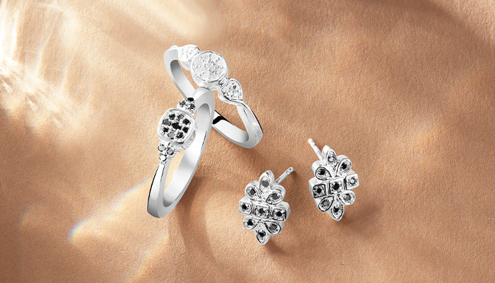 Gemporia black diamond rings store