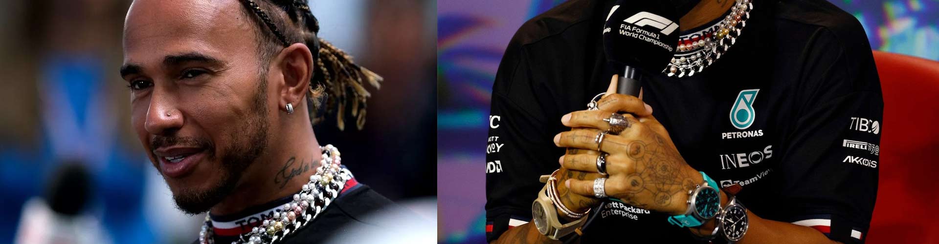 A Look at Lewis Hamilton’s Jewellery Battle With F1