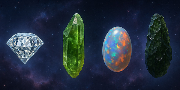 4 Remarkable Gemstones That Can Be Found in Space