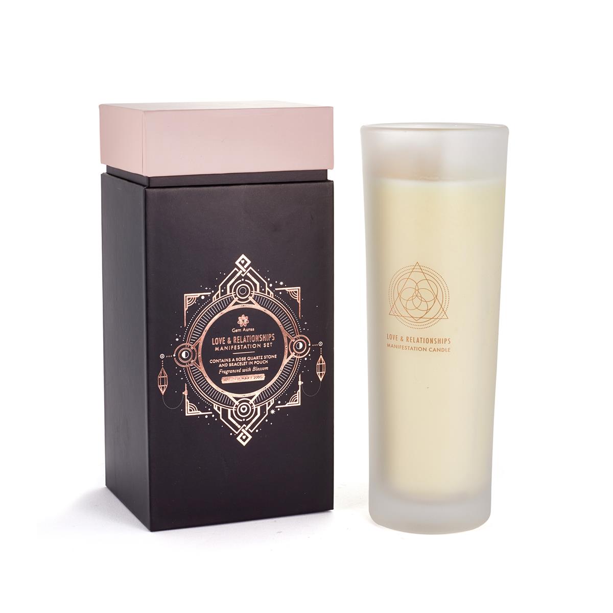 Gem Auras Manifestation Set - Love & Relationships with Rose Quartz ...