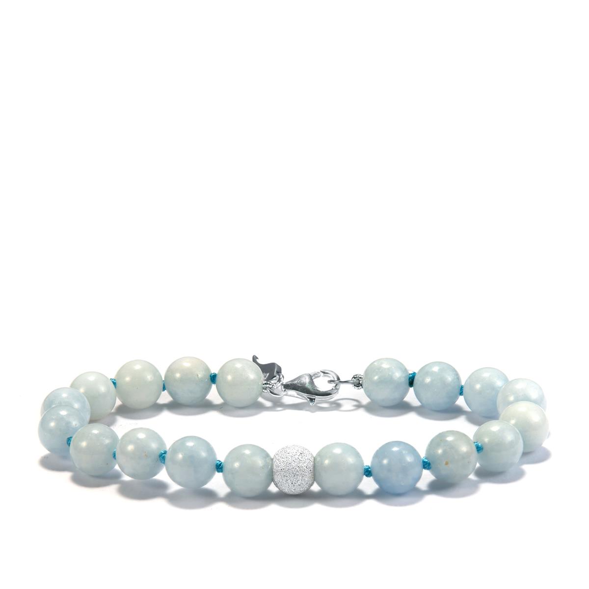 Celestite Angel Wing Bracelet in Sterling Silver 77cts | Gemporia