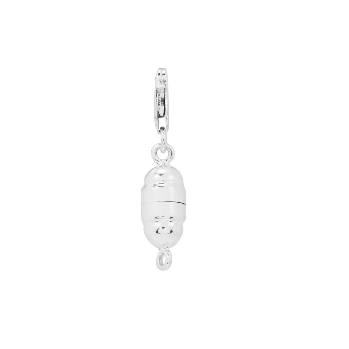 Magnetic Lock With Lobster Clasp in Sterling Silver | Gemporia