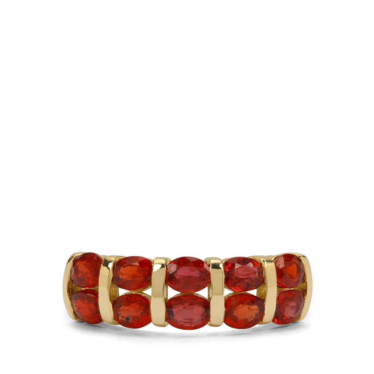 Songea Red Sapphire Ring in 9K Gold 2.35cts | Gemporia