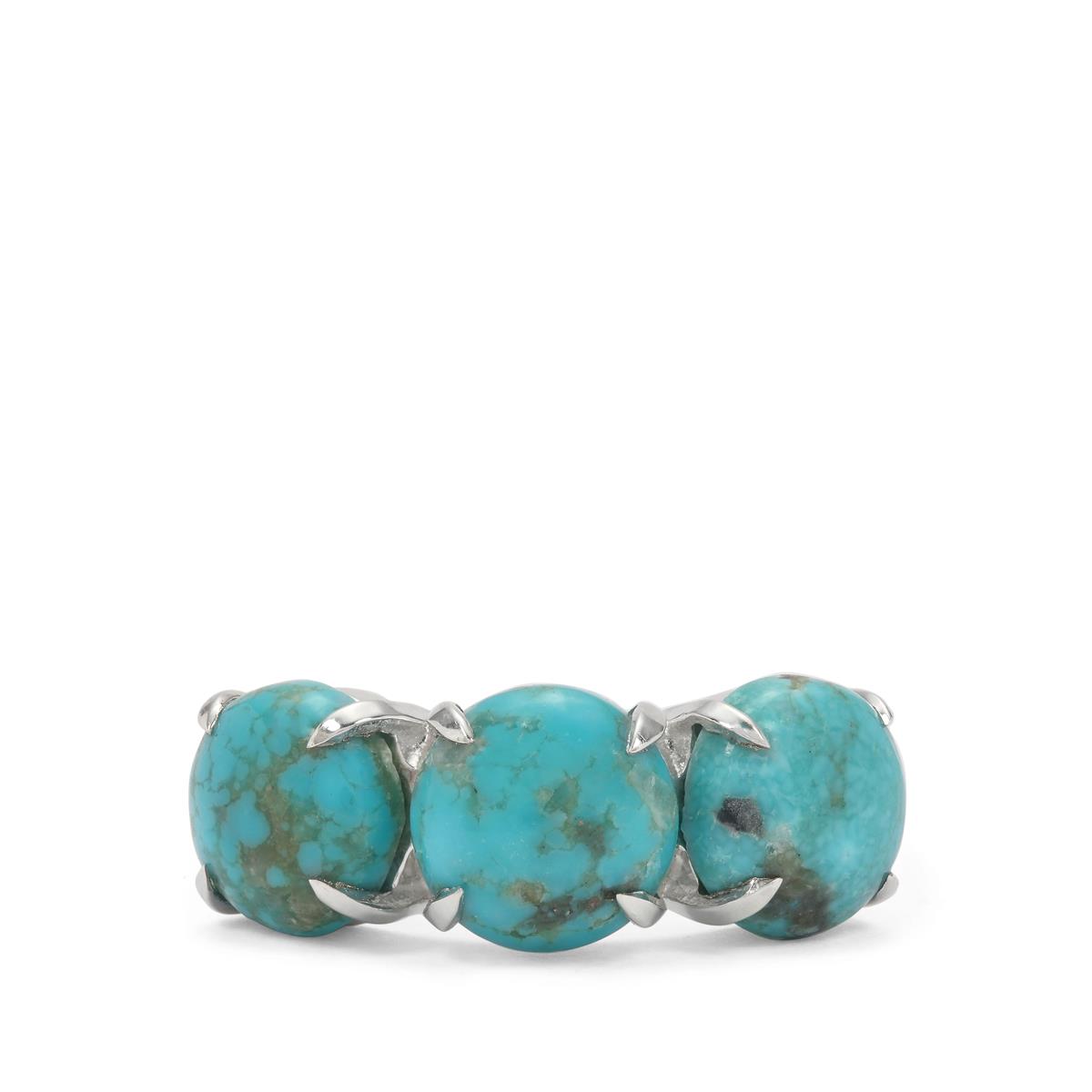 Australian Turquoise Ring in Sterling Silver 6.30cts | Gemporia