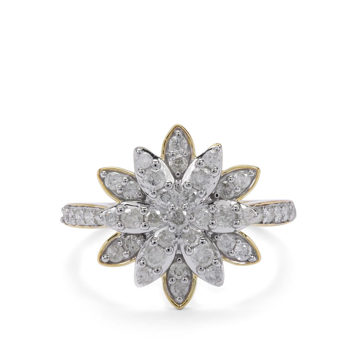 Diamonds Ring in 9K Gold 0.75cts | Gemporia