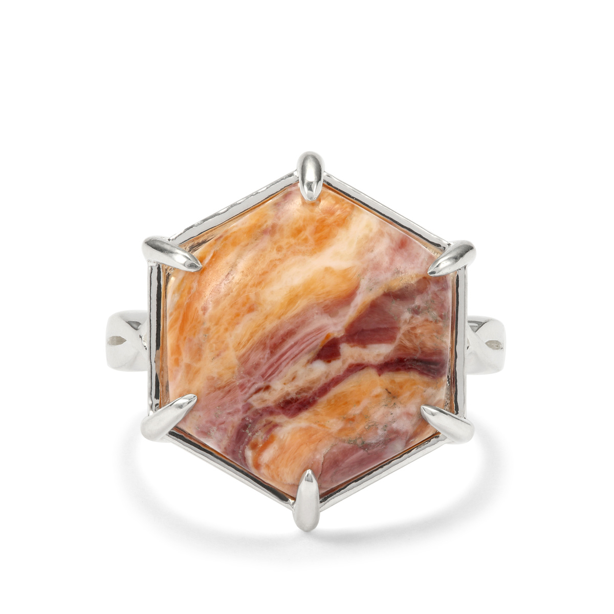 Jasper Ring in Sterling Silver 9.61cts | Gemporia