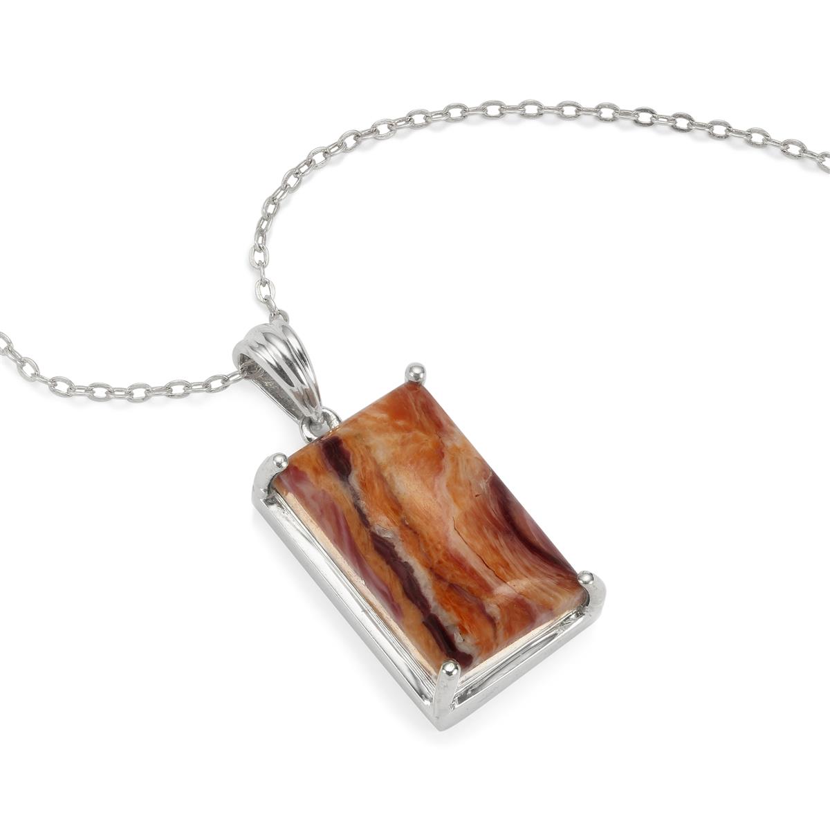 Jupiter Jasper Pendant in Sterling Silver 7.50cts | Gemporia