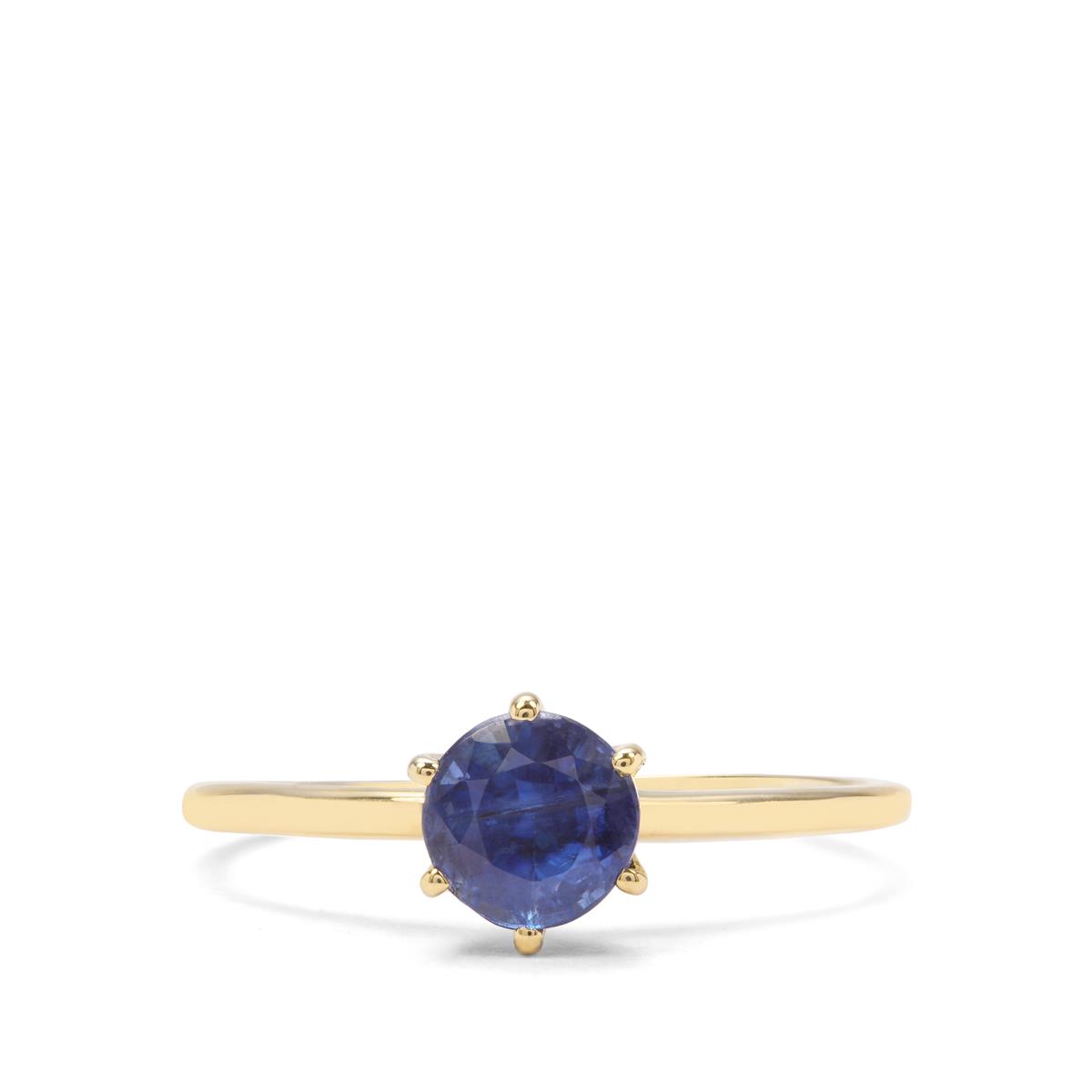 Nilamani Ring in 9K Gold 1.06cts | Gemporia