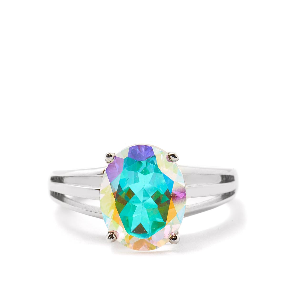 Mercury Mystic Topaz Ring in Sterling Silver 4.16cts | Gemporia