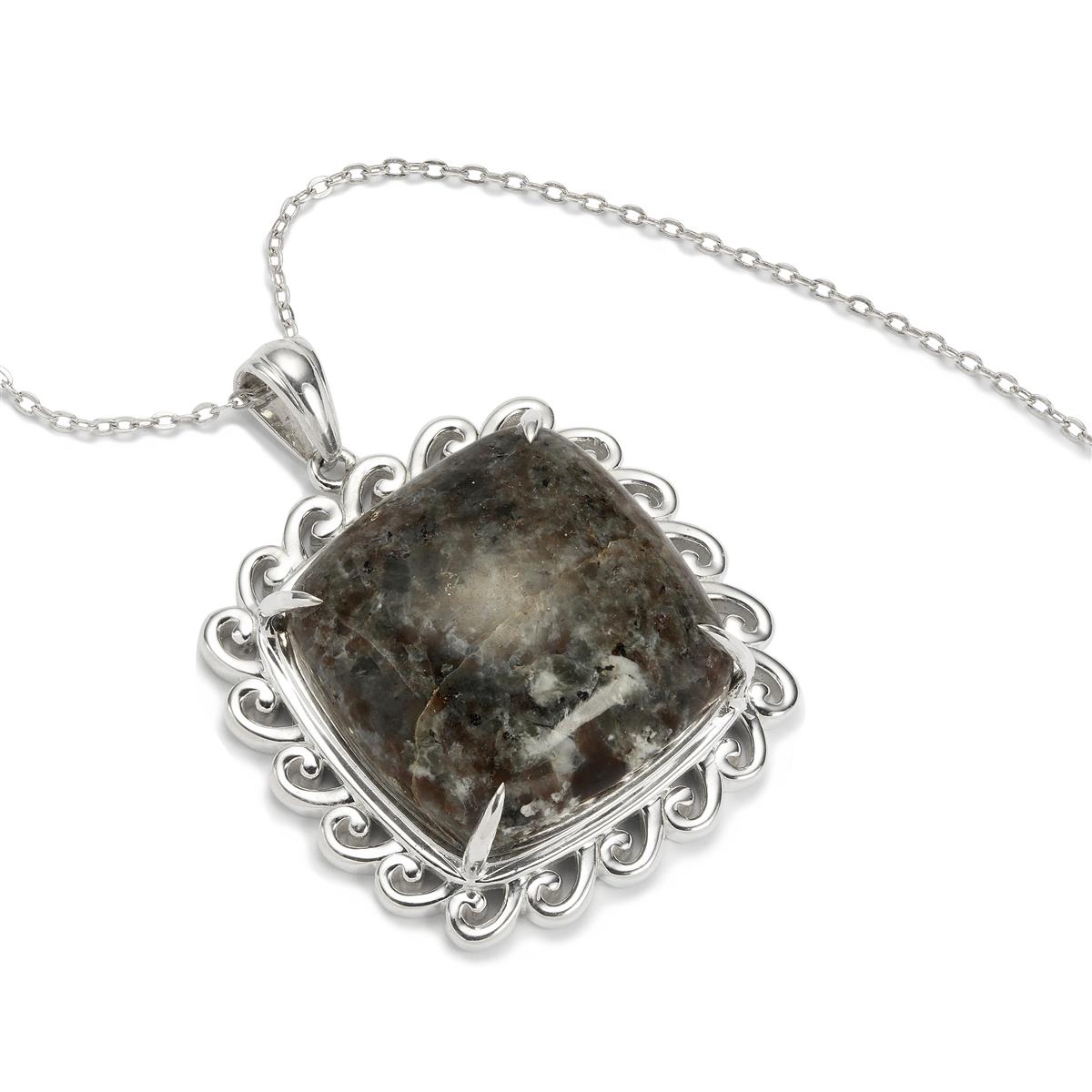 Yooperlite Pendant in Sterling Silver 29cts | Gemporia