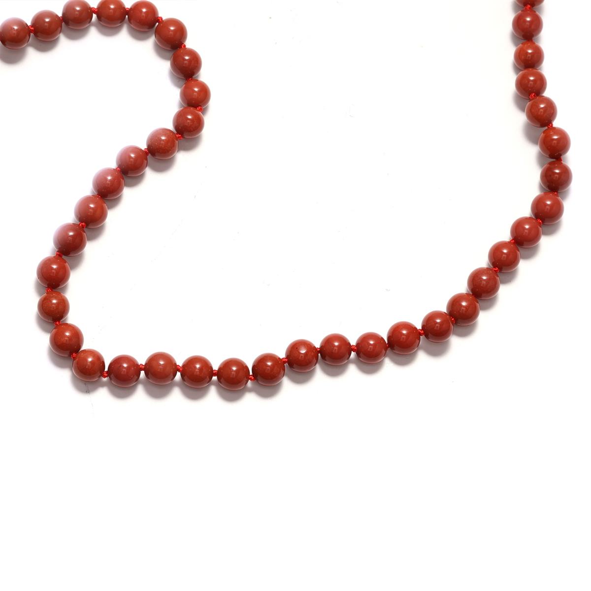 Nanhong Agate Necklace in Gold Plated Sterling Silver 154cts | Gemporia