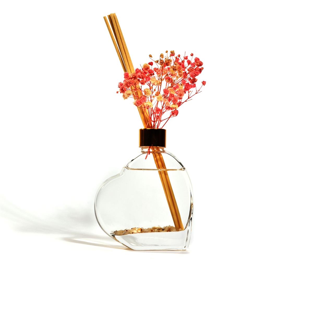 Kimbie Home Bloom in Love 160ml Heart Shaped Diffuser with Cherry ...