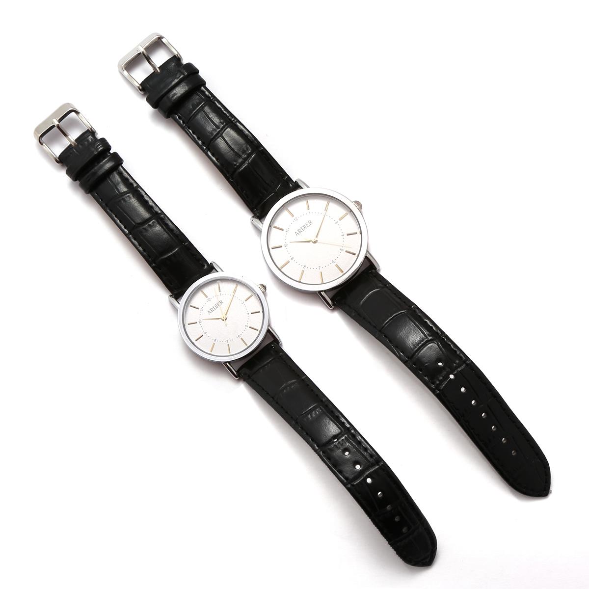 His & Hers Blue and White Topaz Ardier Watch | Gemporia