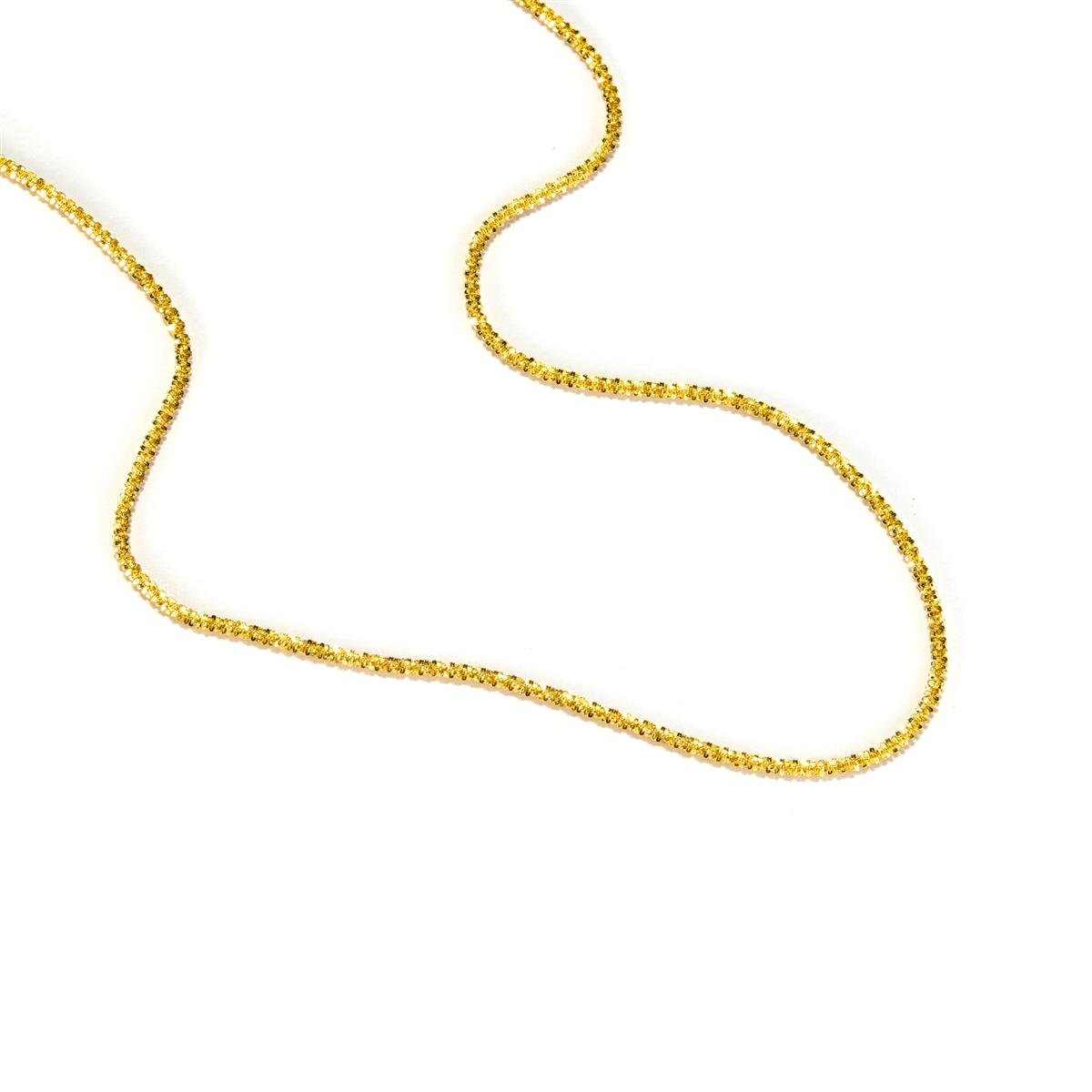 Gold Plated Couture Tocalle Sterling Silver Chain - 2.80g | Gemporia