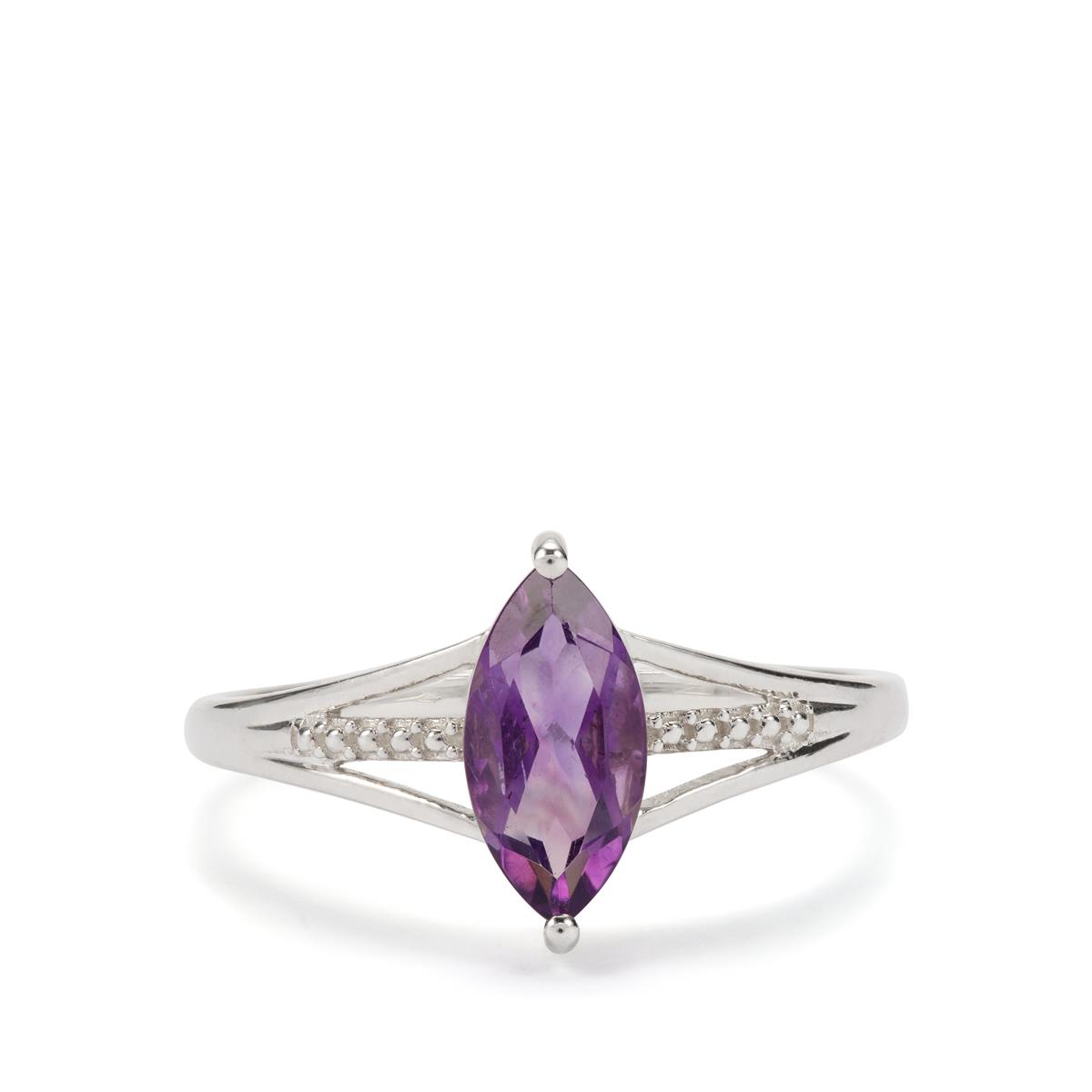 Moroccan Amethyst Ring in Sterling Silver 1ct | Gemporia