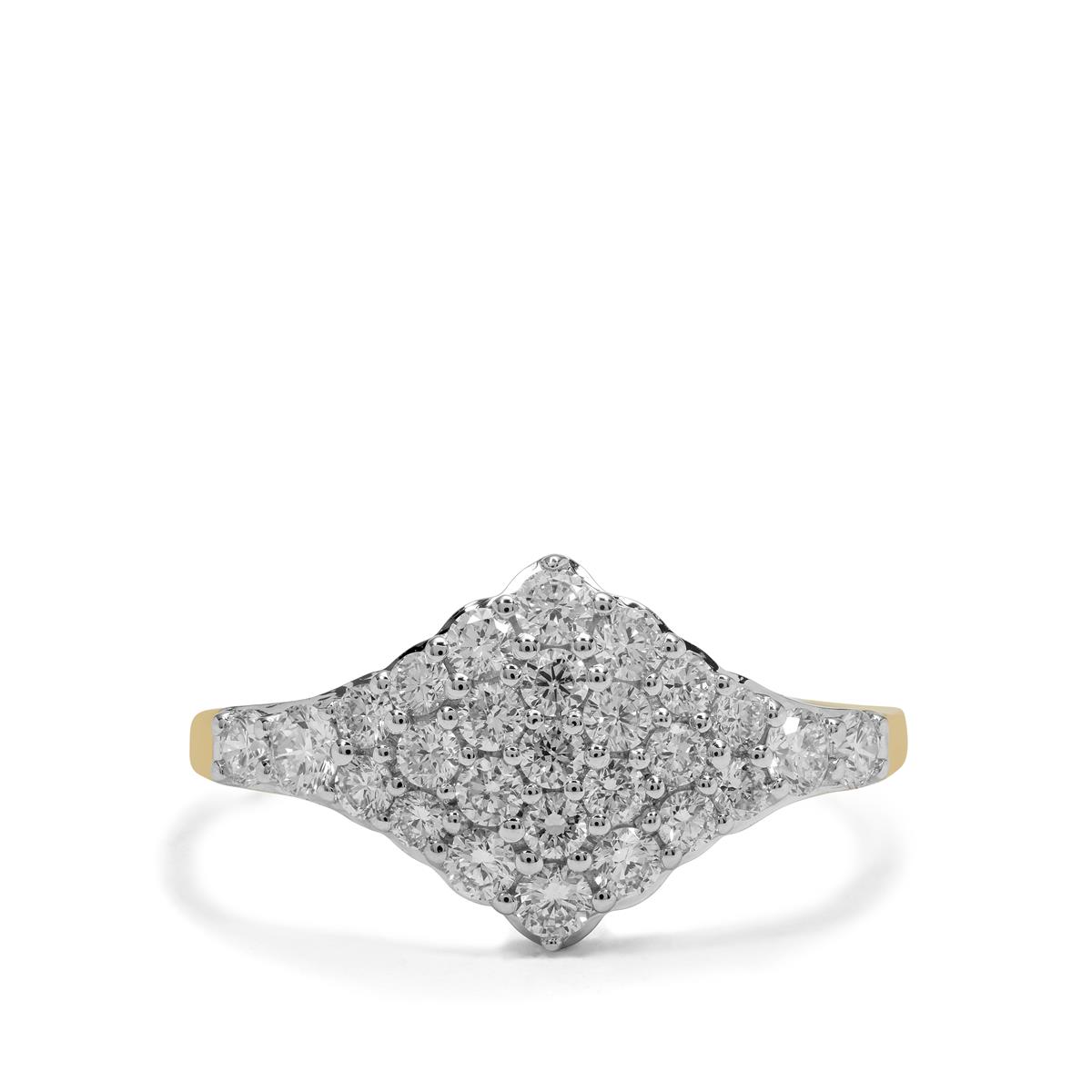 1ct Russian VSi Diamond 9K Gold Tomas Rae Ring | Gemporia