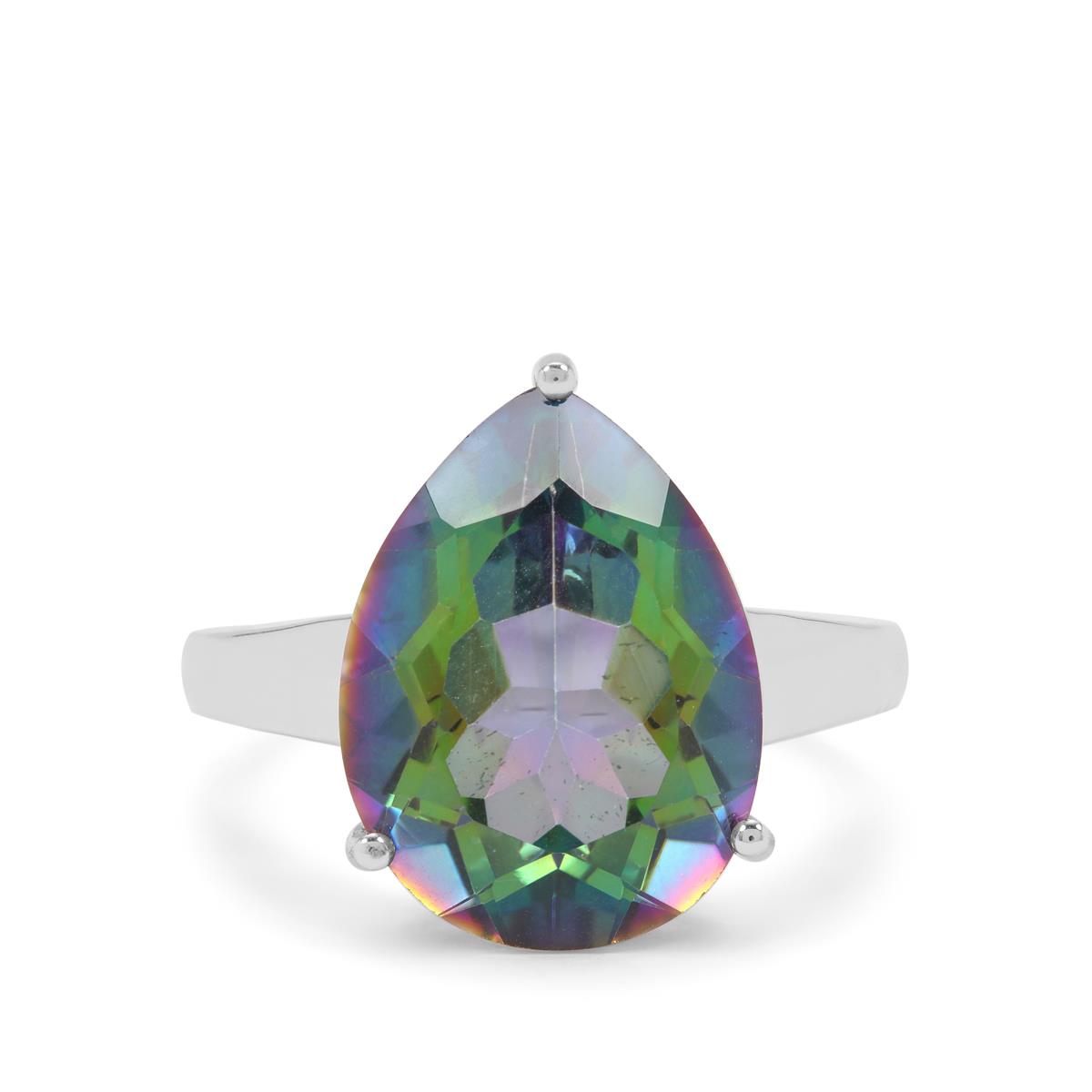 Mystic Quartz Ring in Sterling Silver 8cts | Gemporia