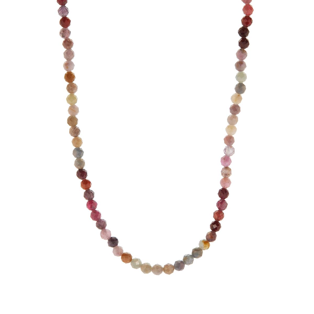 Multi-Colour Spinel Necklace in Sterling Silver 100cts | Gemporia