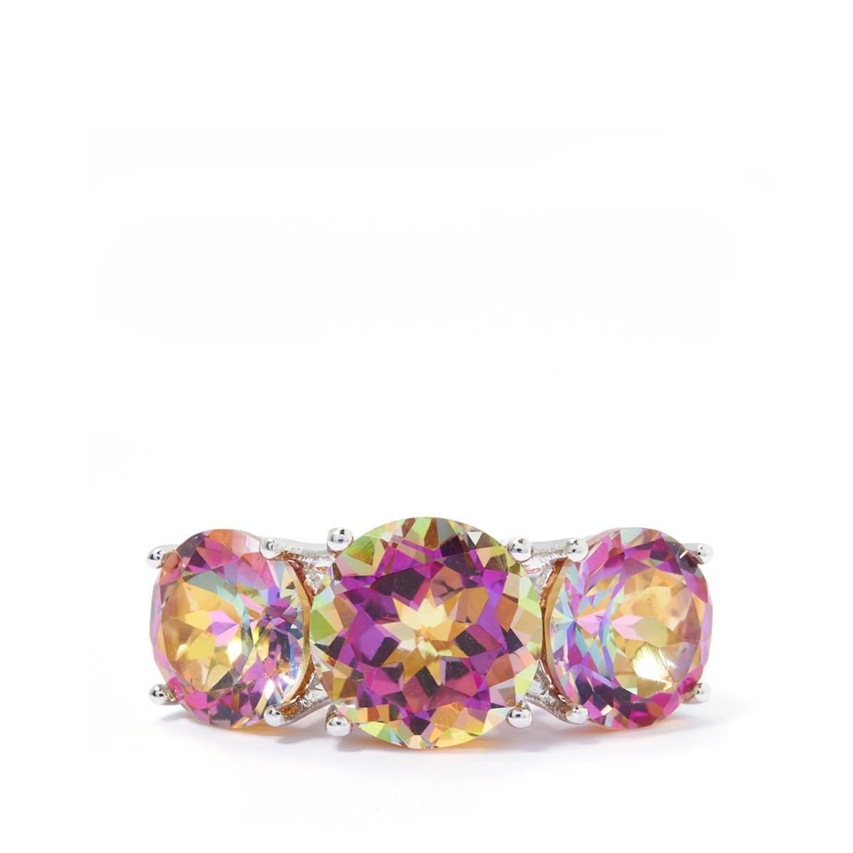 Mystic Twilight Topaz Ring in Sterling Silver 7.95cts | Gemporia