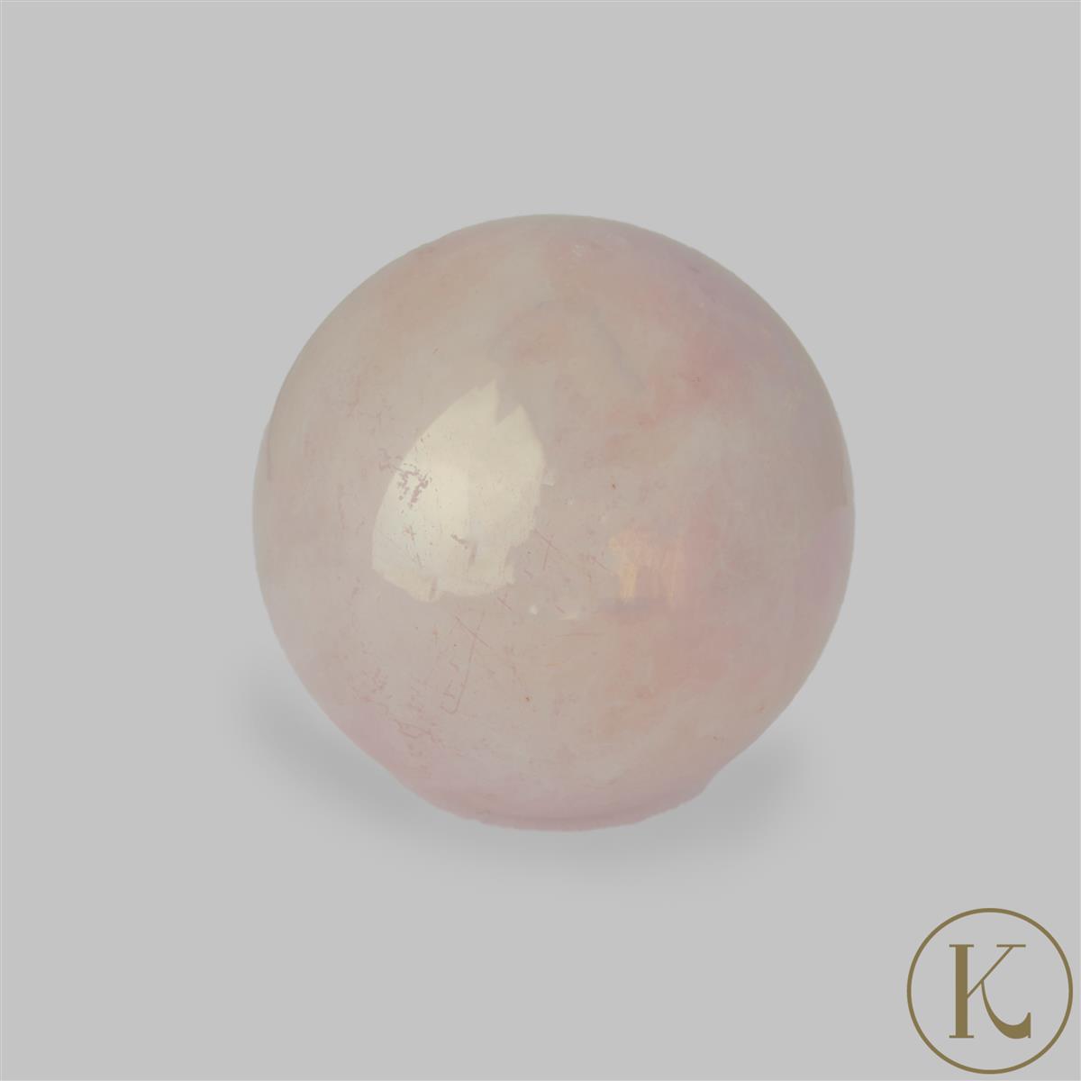 Kimbie Pink Angel Aura Quartz Sphere Ave 800cts | Gemporia