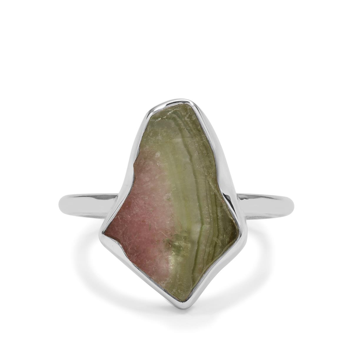 Parti Colour Tourmaline Ring in Sterling Silver 2.35cts | Gemporia