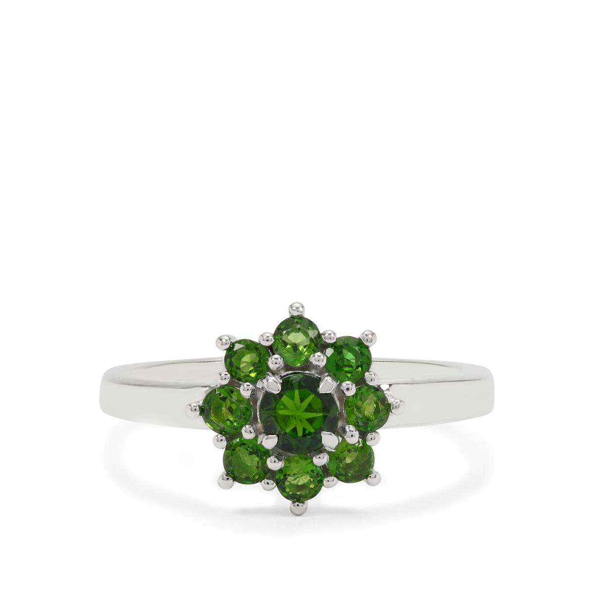 Chrome Diopside Ring in Sterling Silver 1ct | Gemporia