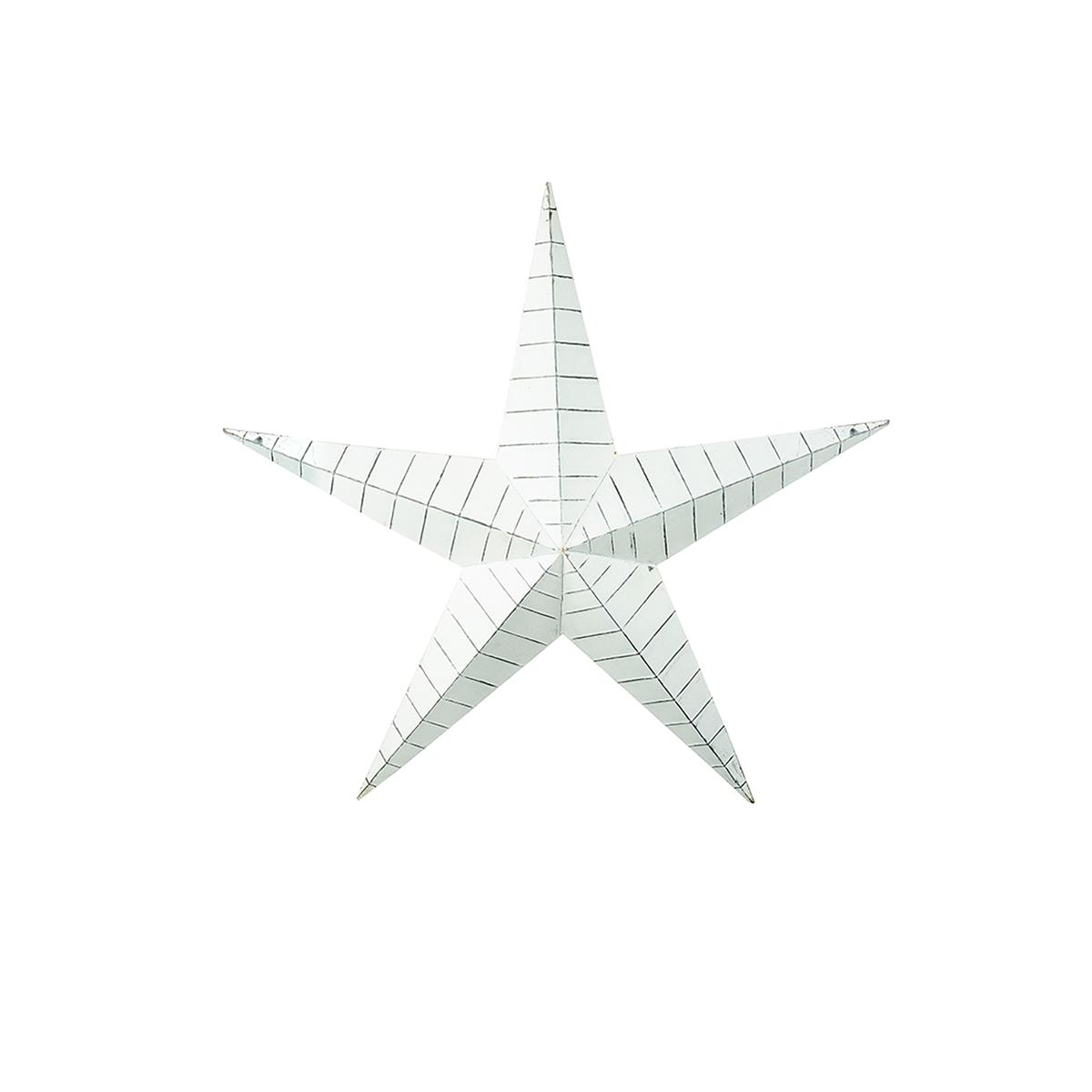 Large White Star Decoration | Gemporia