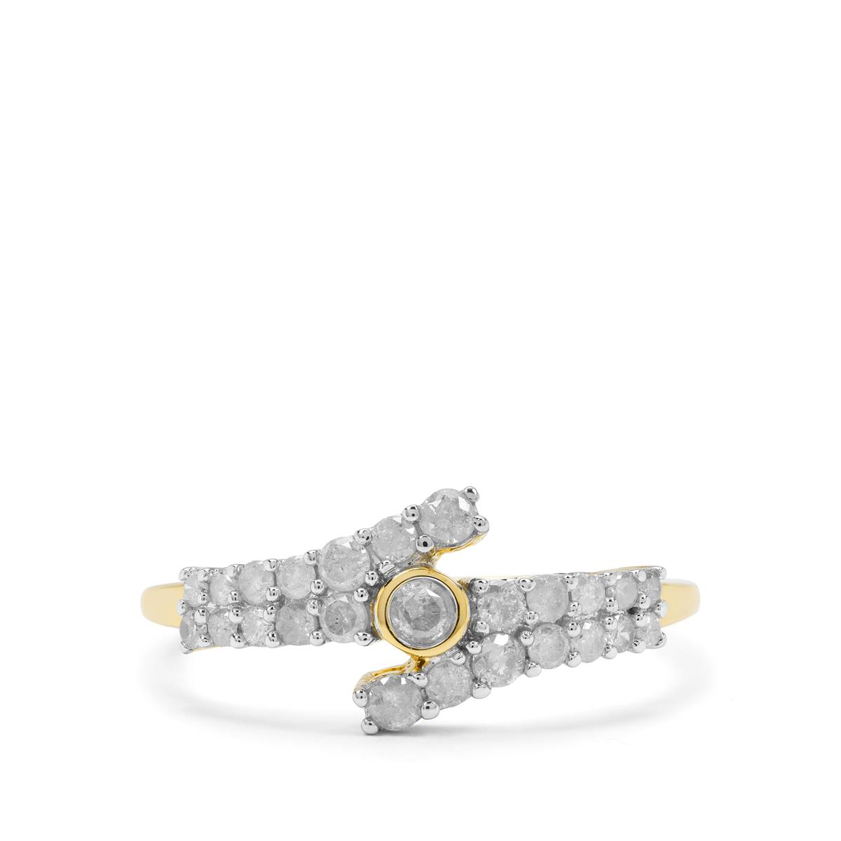 GH Diamonds Ring in 9K Gold 0.52ct | Gemporia