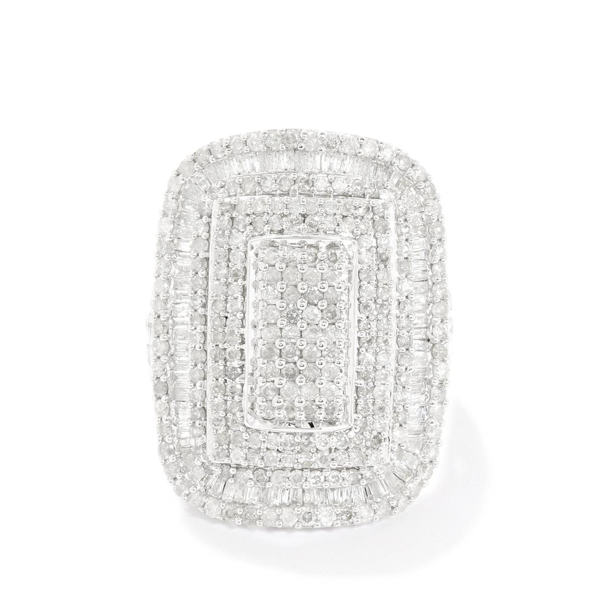 2.65ct Certified Diamond 9K White Gold Tomas Rae Ring | Gemporia