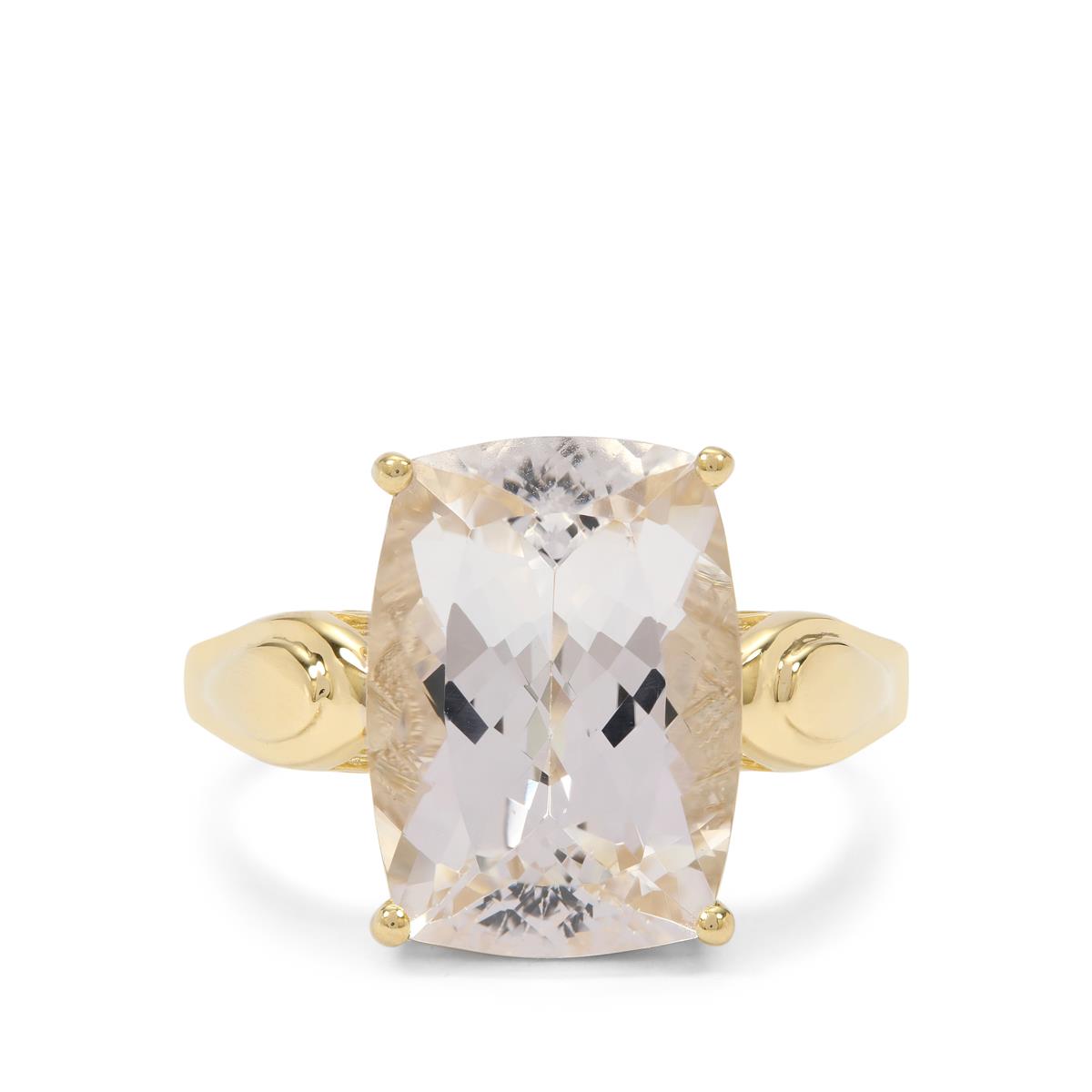 Aurora Danburite Ring in 9K Gold 7cts | Gemporia