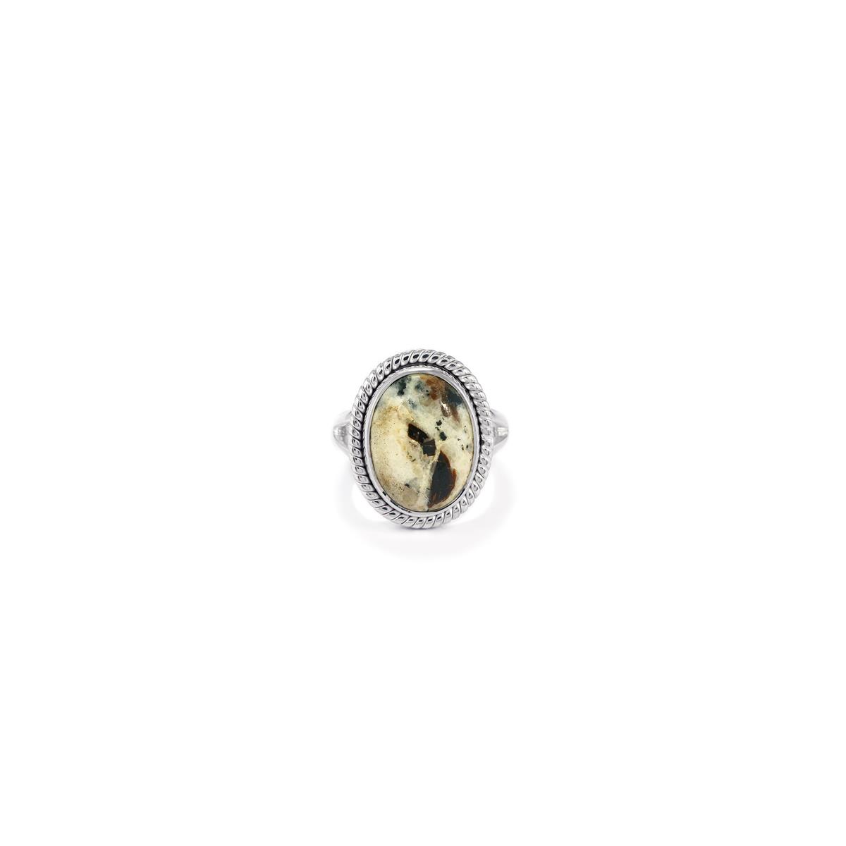 Astrophyllite Ring in Sterling Silver 9cts | Gemporia