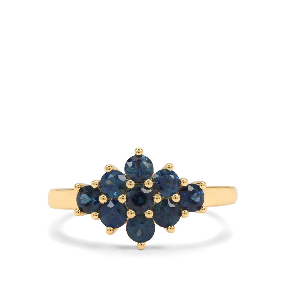 Australian Blue Sapphire Ring in 9K Gold 1.30cts | Gemporia