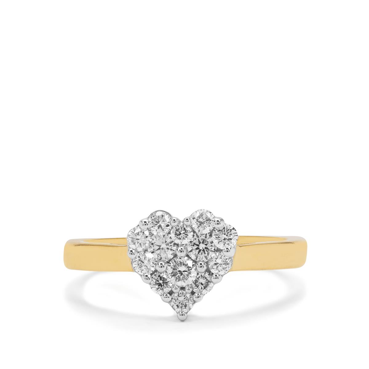 1/2ct Diamond 18K Gold Tomas Rae Ring | Gemporia