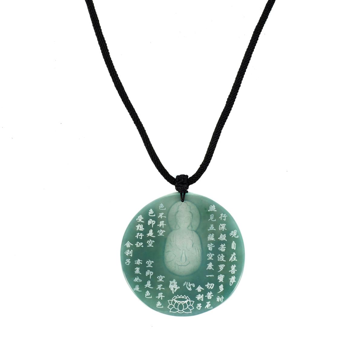 Type A Olmec Jadeite Rope Necklace 76cts | Gemporia