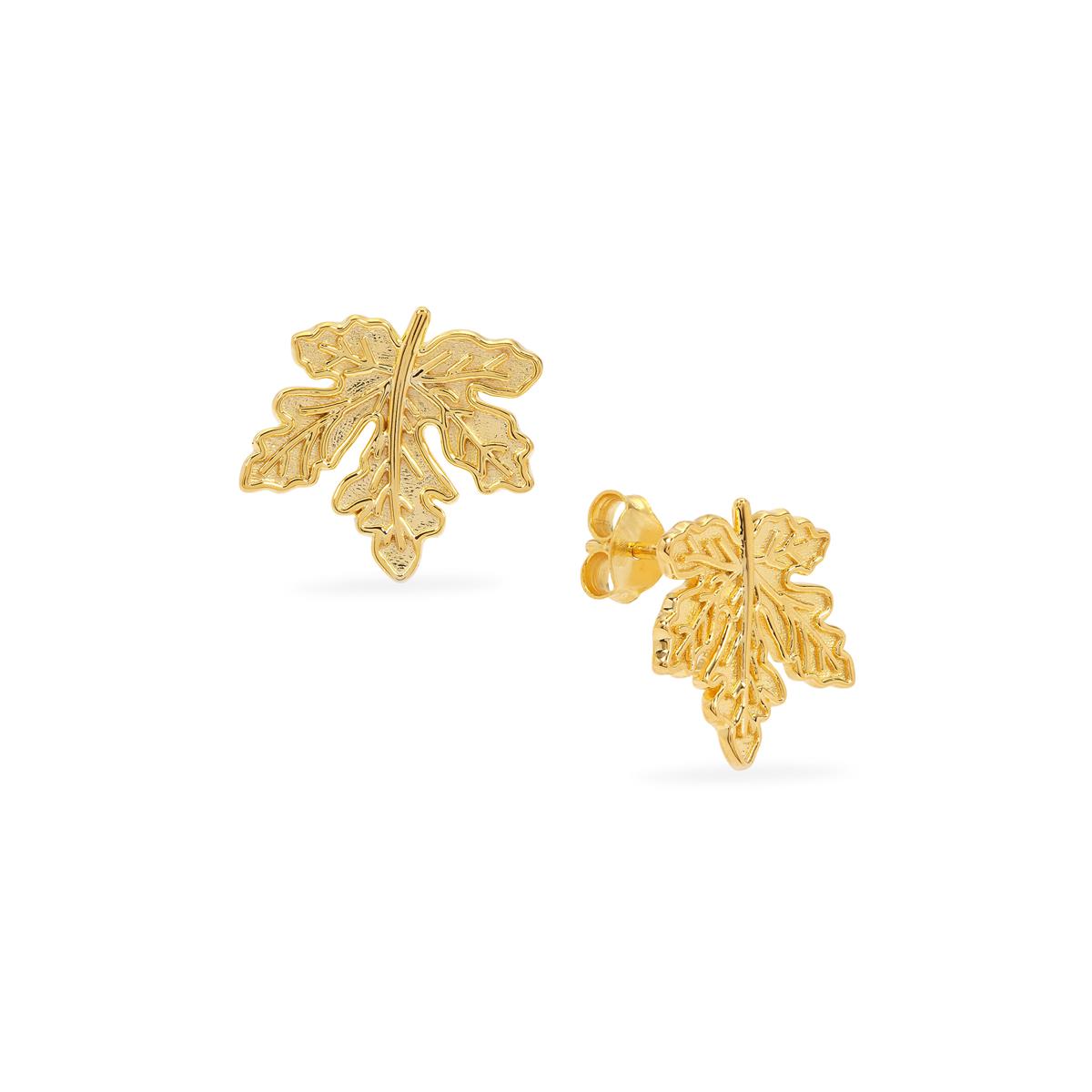Earrings in Gold Plated Sterling Silver | Gemporia