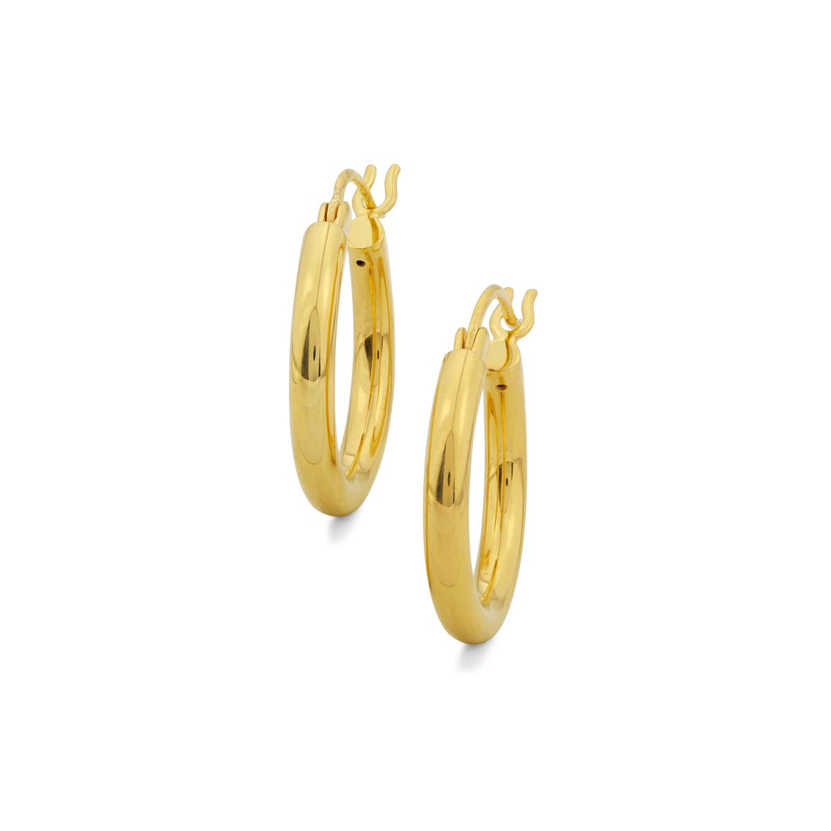 Earrings in Gold Plated Sterling Silver | Gemporia