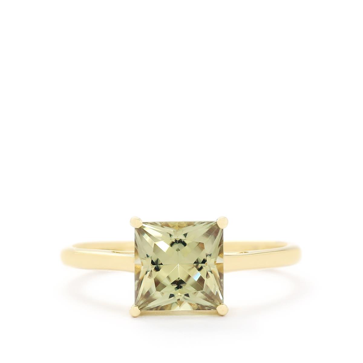 2ct Csarite® 14k Gold Ring | Gemporia