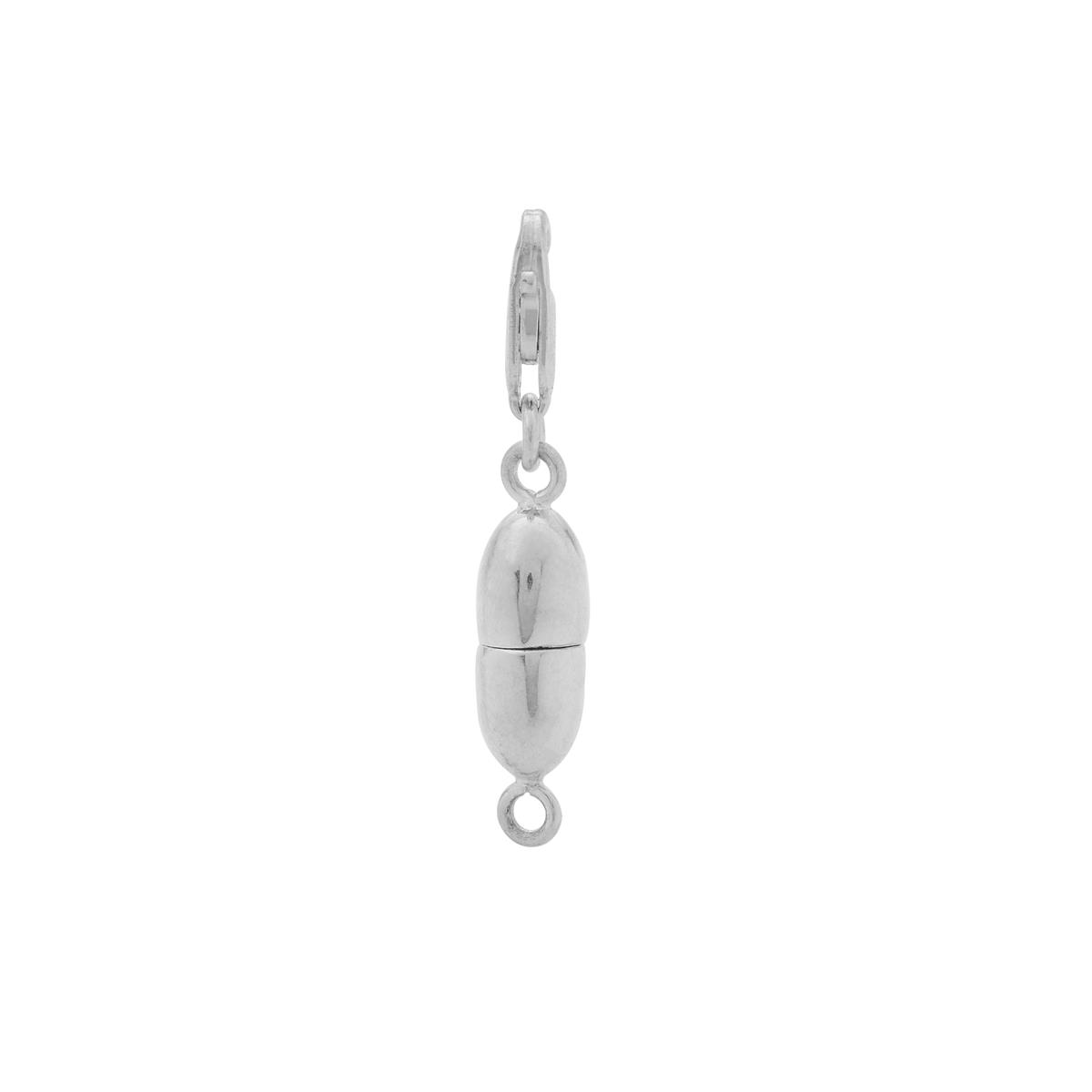 Sterling Silver Magnetic Clasp with Lobster Lock | Gemporia