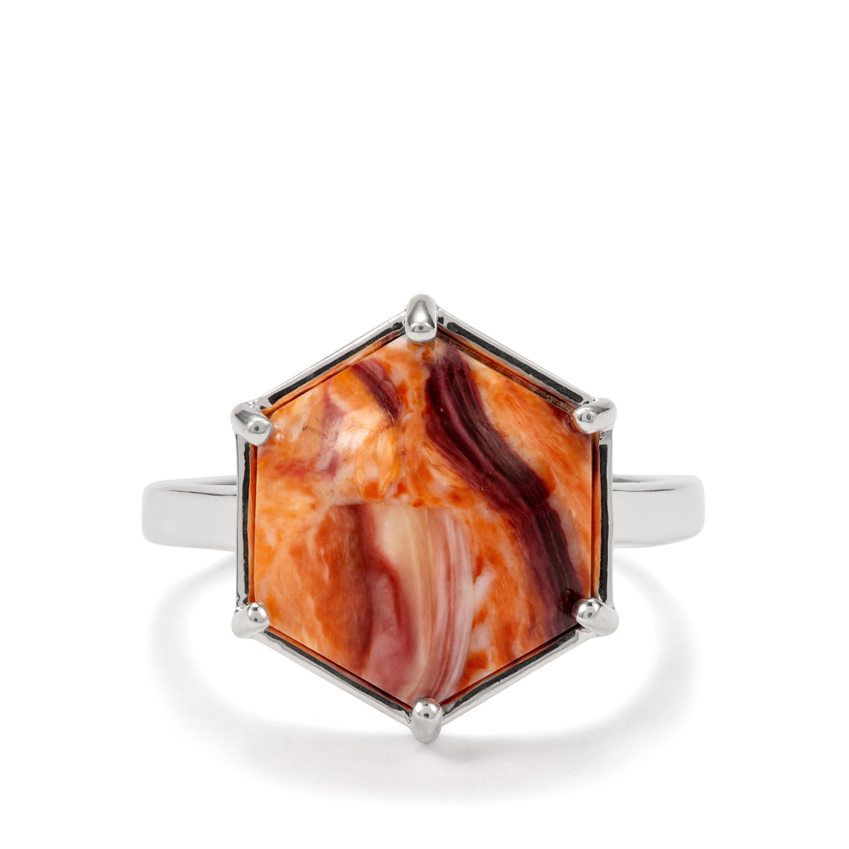 Jupiter Jasper Ring in Sterling Silver 5.87cts | Gemporia