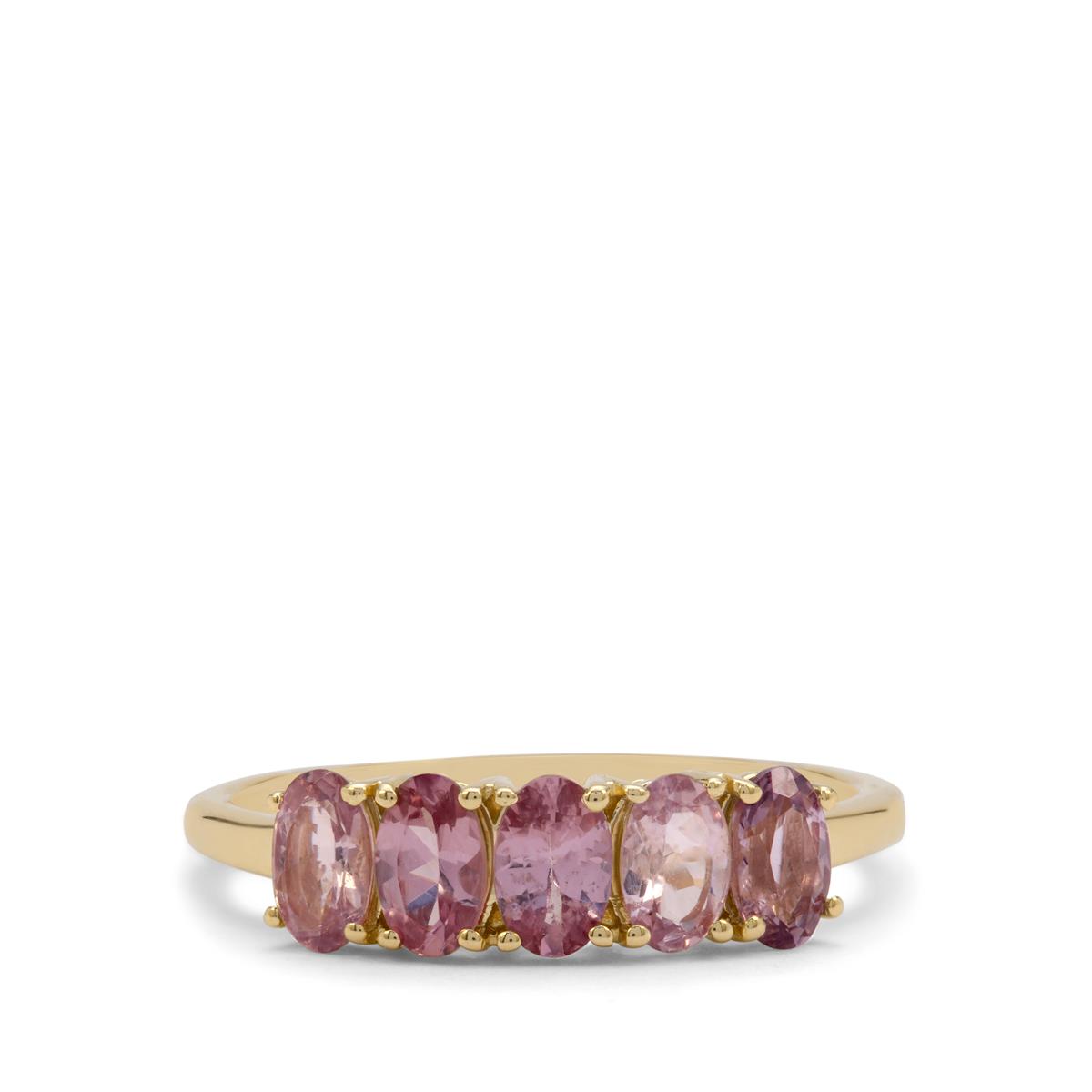 Mahenge Pink Spinel Ring in 9K Gold 1.30cts | Gemporia