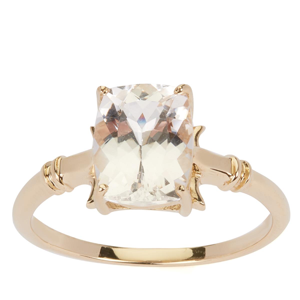 Danburite Ring in 9K Gold 2.23cts | Gemporia