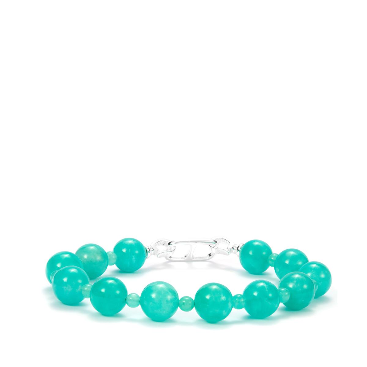 Amazonite Bracelet in Sterling Silver 95.50cts | Gemporia