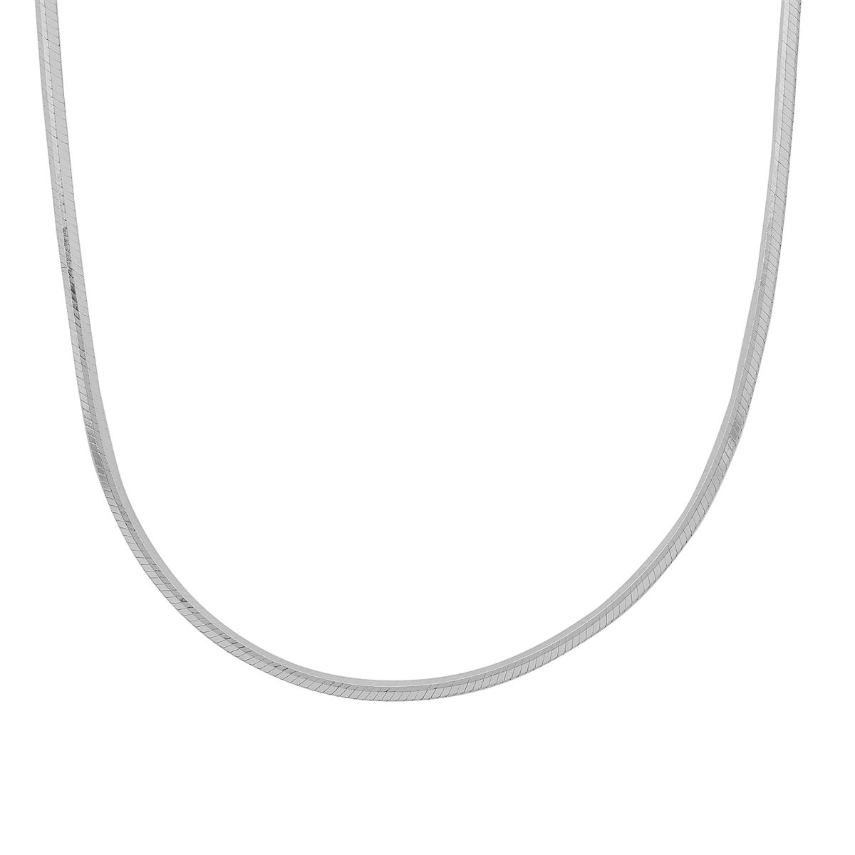 18 Sterling Silver Tempo Diamond Cut Snake Chain 3.55g | Gemporia