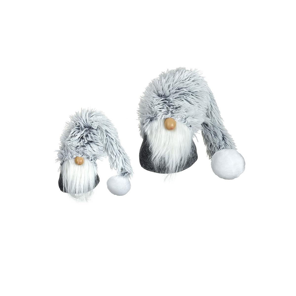 Furry Grey Sitting Gonks | Gemporia
