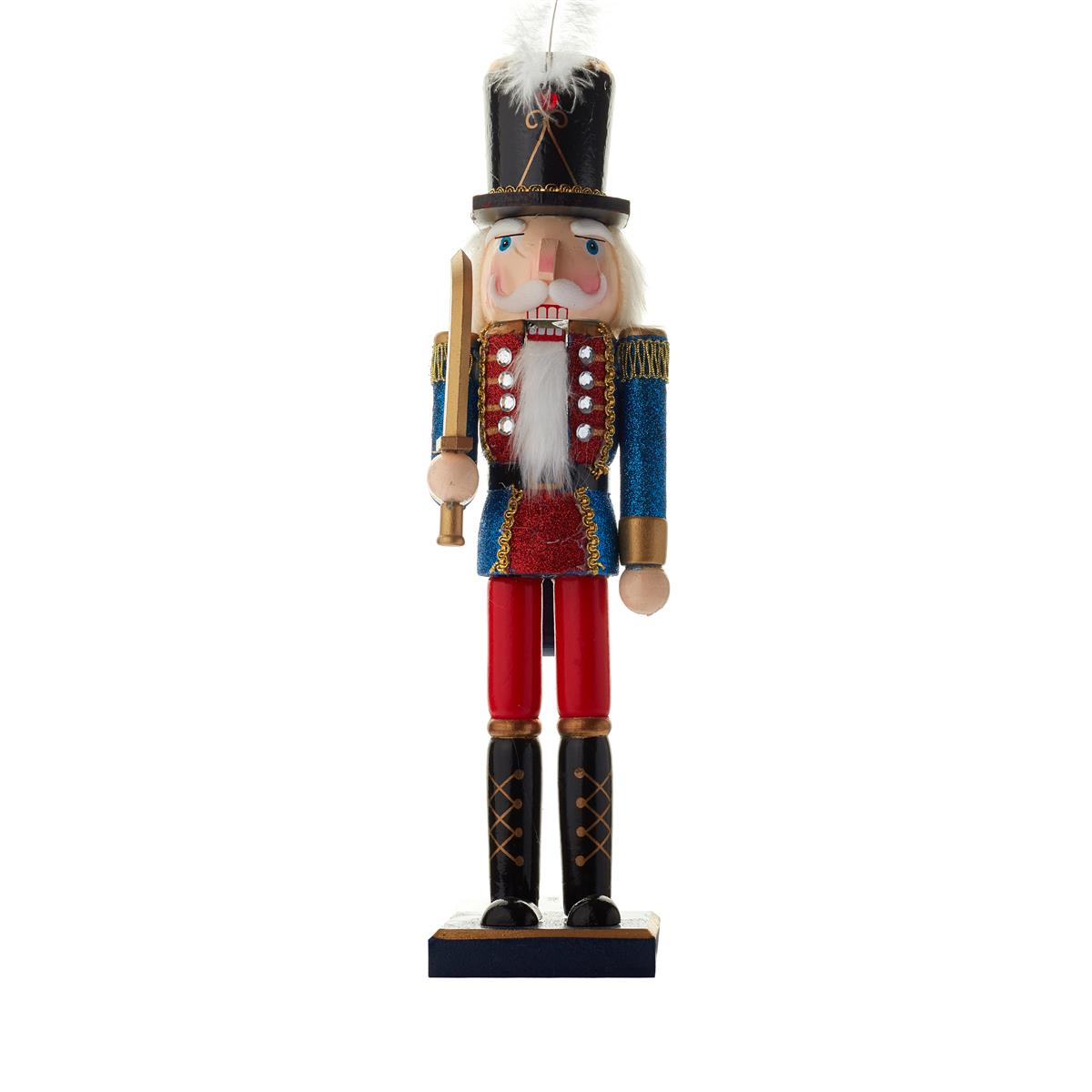 Wooden Standing Nutcracker Decoration | Gemporia