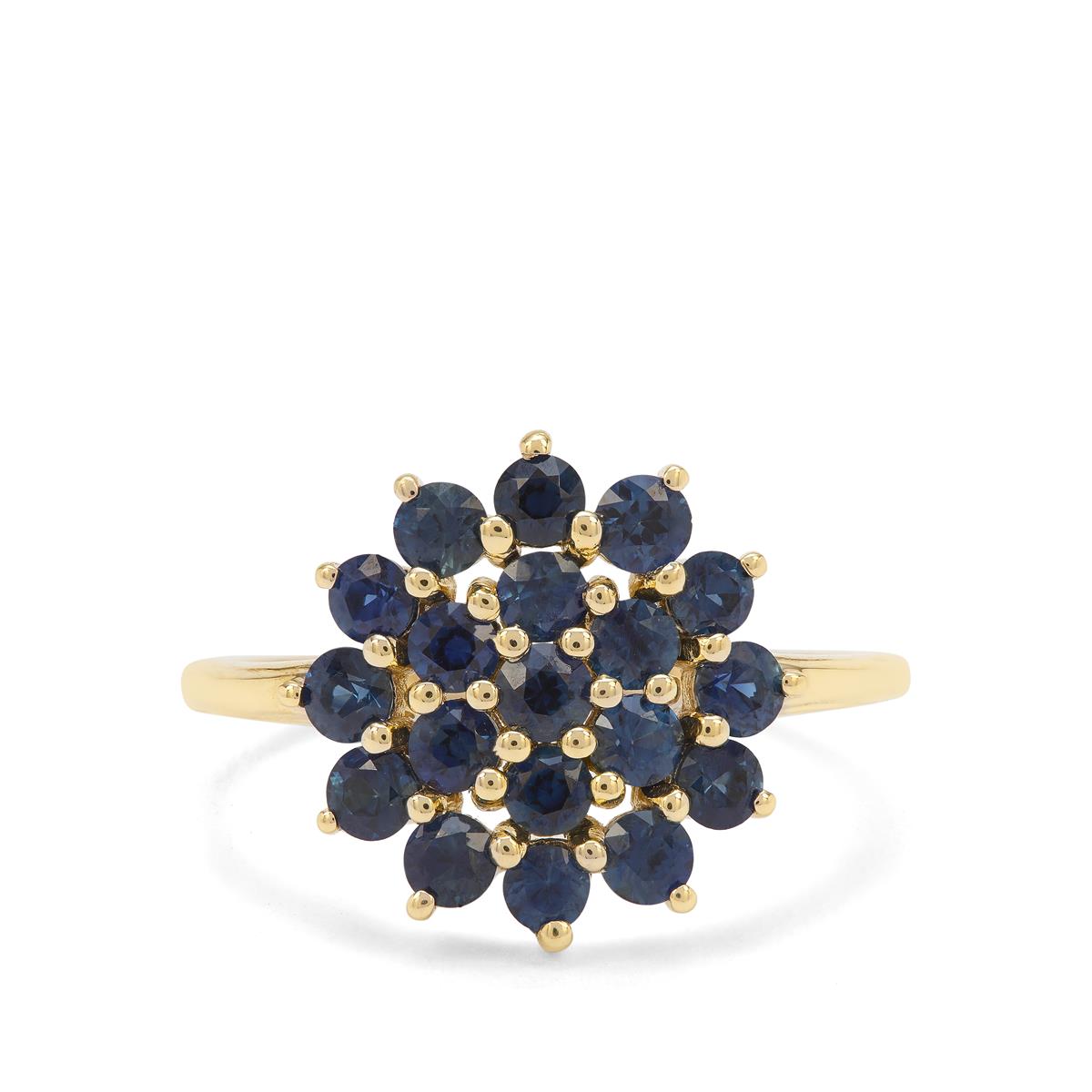 Australian Blue Sapphire Ring in 9K Gold 1.53cts | Gemporia