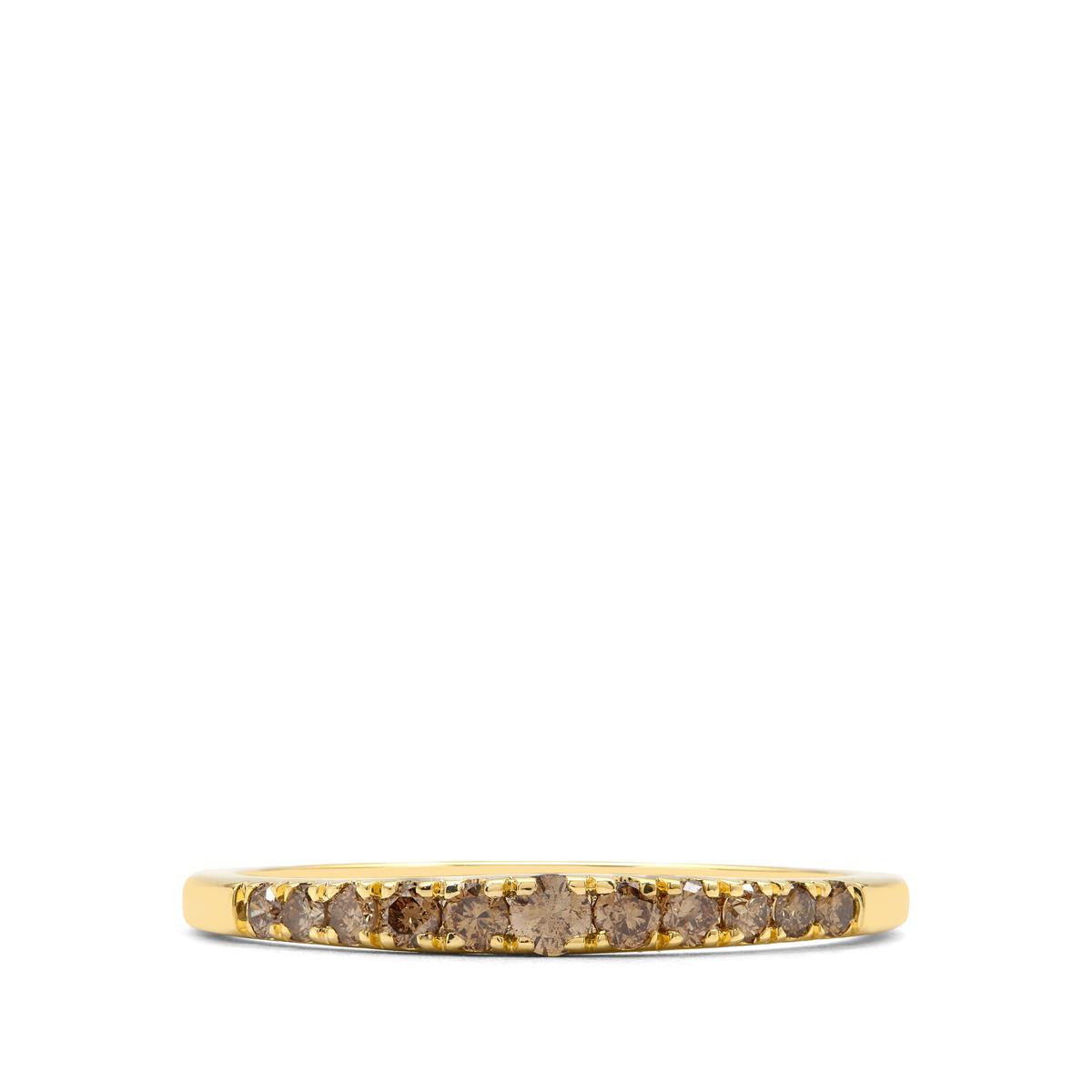 C8 Cocoa Diamonds Ring in 9K Gold 0.28ct | Gemporia
